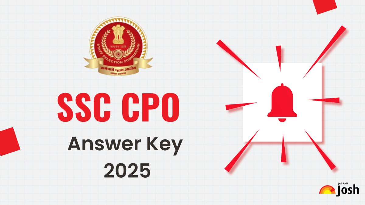 SSC CPO Answer Key 2025 OUT at ssc.gov.in: Direct Link to Download ...