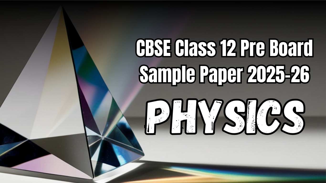 CBSE Class 12 Pre-Board Sample Papers 2026 Subject-wise, Download PDF