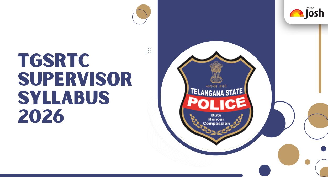 TGSRTC Supervisor Syllabus 2026: Check TST & MST Subject-Wise Topics ...