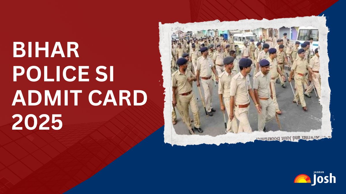 Bihar Police SI Admit Card 2025: बिहार पुलिस एसआई परीक्षा के एडमिट ...