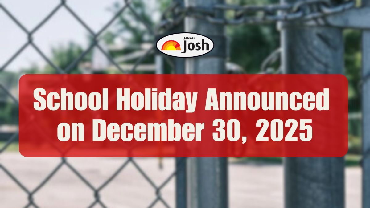 School Holiday on December 30, 2025 (Tuesday): Schools Closed in THESE ...