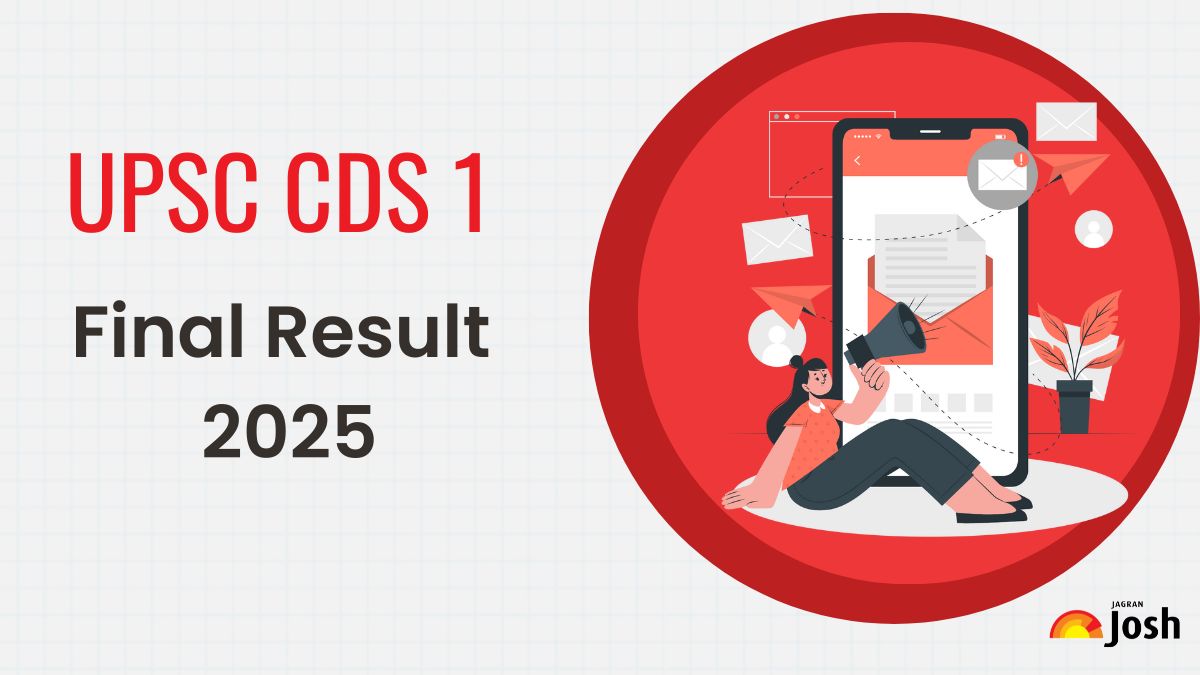 UPSC CDS 1 Result 2025 (Out): Download Final Merit List PDF at upsc.gov.in