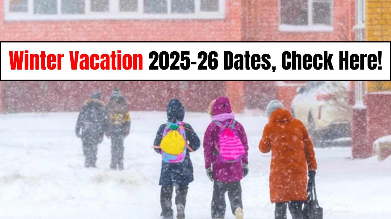 Winter Vacation 2025-26: CBSE, ICSE, and State-Wise School Holiday Due ...