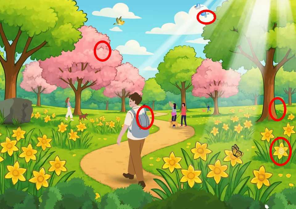 Visual Illusion: Only the top 1% with the sharpest attention can spot ...