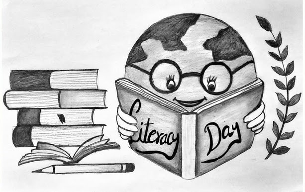 10 Unique and Creative English Language Day 2025 Poster Drawing with Images