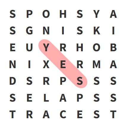 Word Puzzle: Find the word 'YES' in 4 seconds!