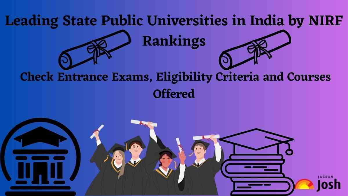 Leading State Public Universities in India by NIRF Rankings: Check ...