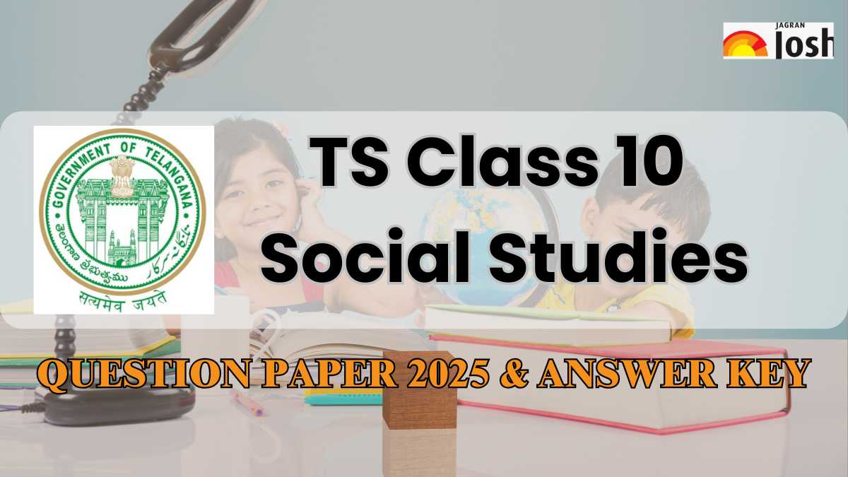 TS Class 10th Social Studies Question Paper And Answer Key With Exam ...