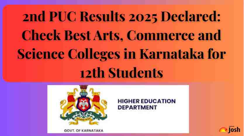 2nd PUC Results 2025 Declared: Check Best Arts, Commerce and Science ...