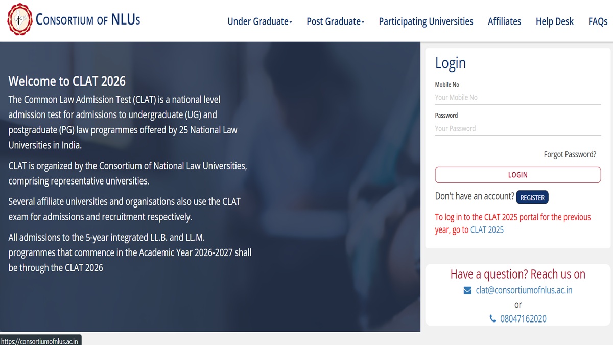 CLAT 2026 Result LIVE: NLU Releasing Scorecard Expected Soon at consortiumofnlus.ac.in; Download ...