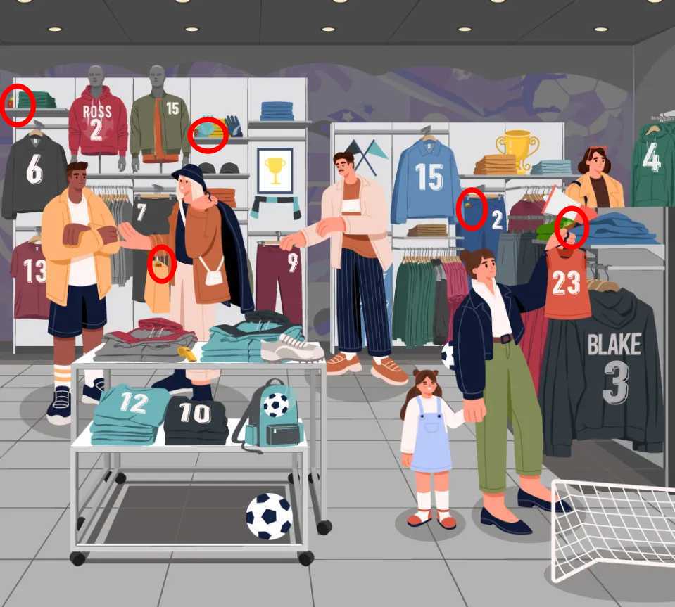 Can you find five hidden wallets in this optical illusion picture in 11 ...