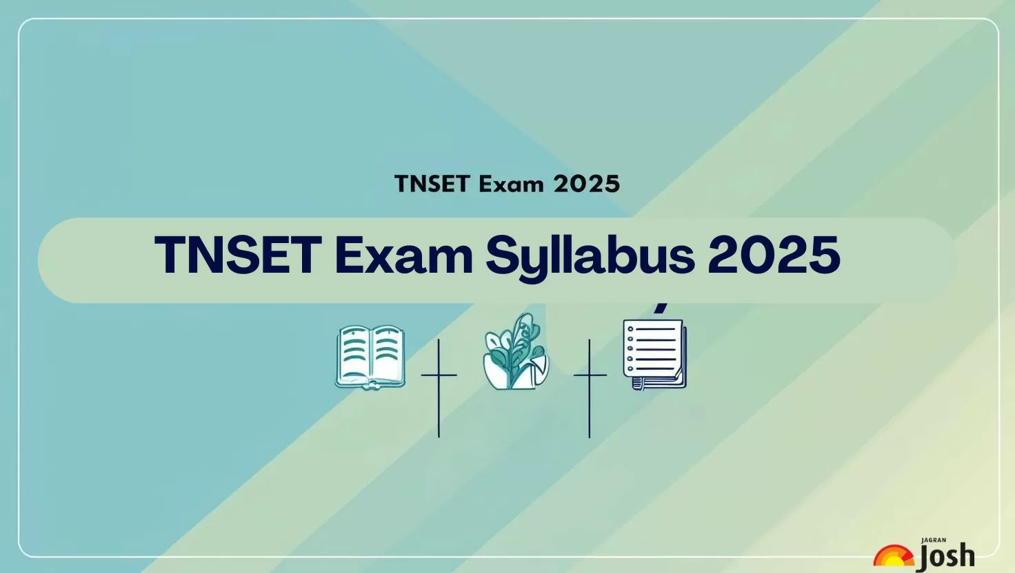 TNSET Syllabus 2025 and Exam Pattern: Paper 1, 2 Subject Wise Topics ...