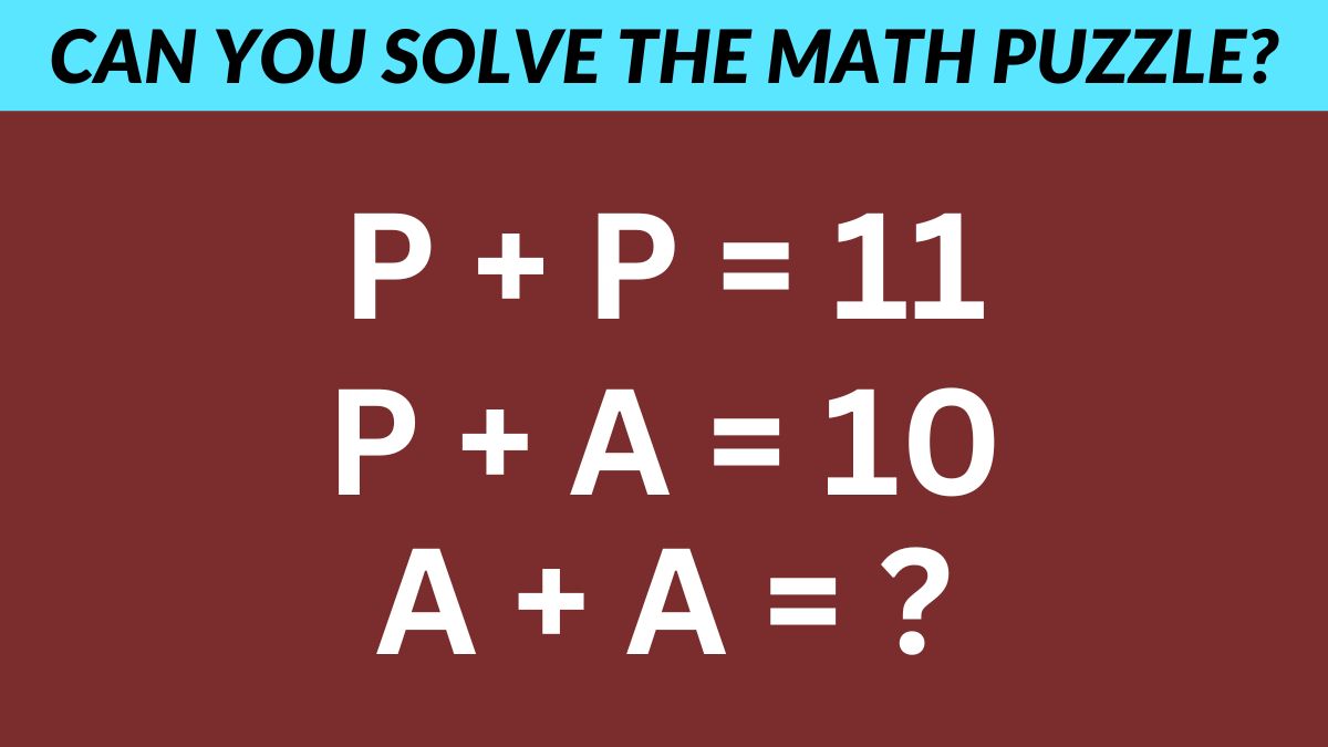 You have genius-level IQ if you can solve this mind-bending math puzzle ... You have genius-level IQ if you can solve this mind-bending math puzzle ...