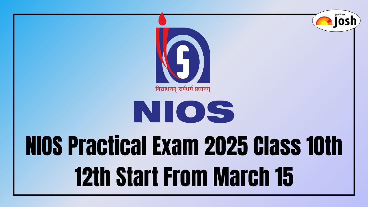 Nios Practical Exam 2025 Class 10th 12th Start From March 15 Details