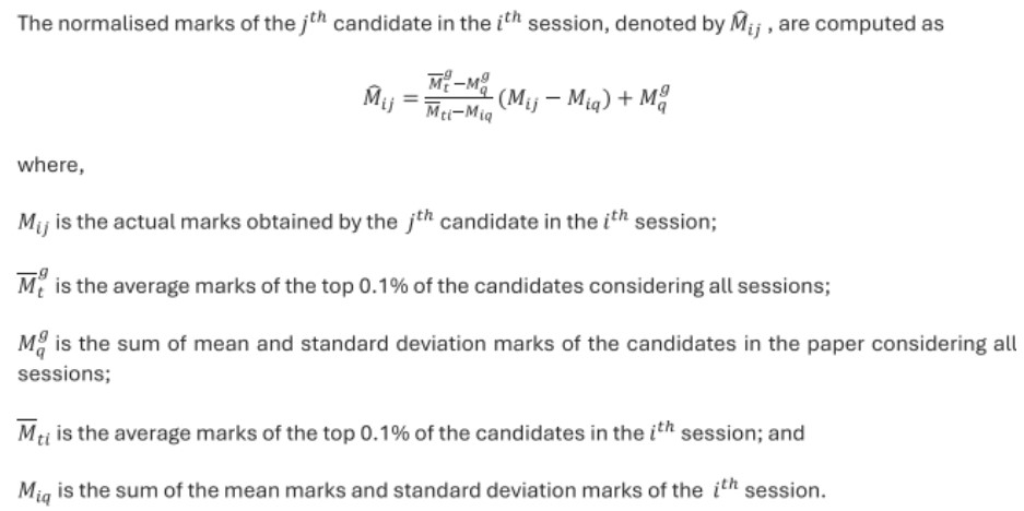 GATE 2025 Rank Calculation and Normalization: Check How GATE Scores ...