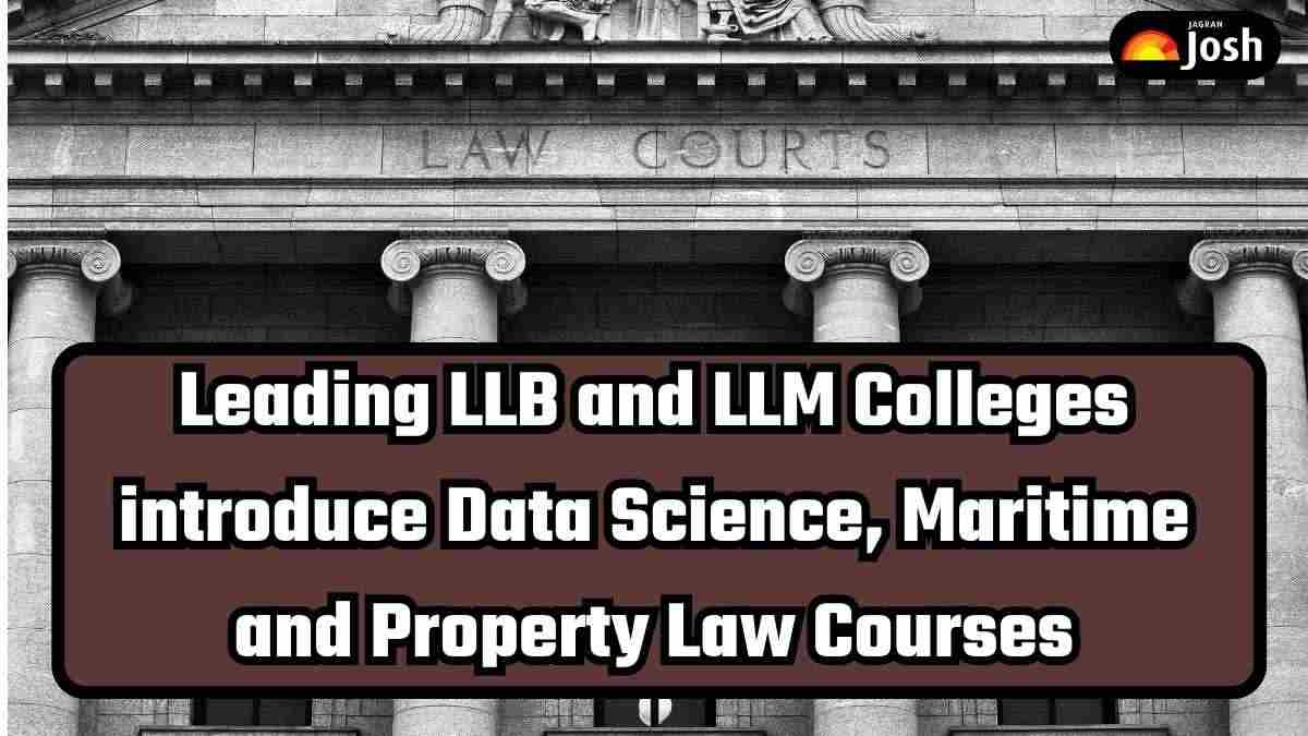 Leading LLB and LLM Colleges introduce Data Science, Maritime and ...