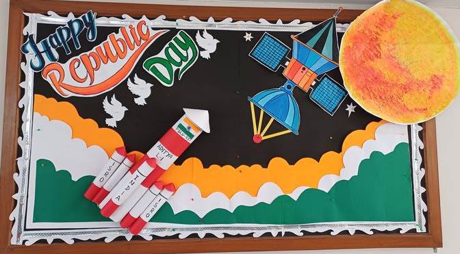 Republic Day Board Decoration for School Students - Beautiful and ...