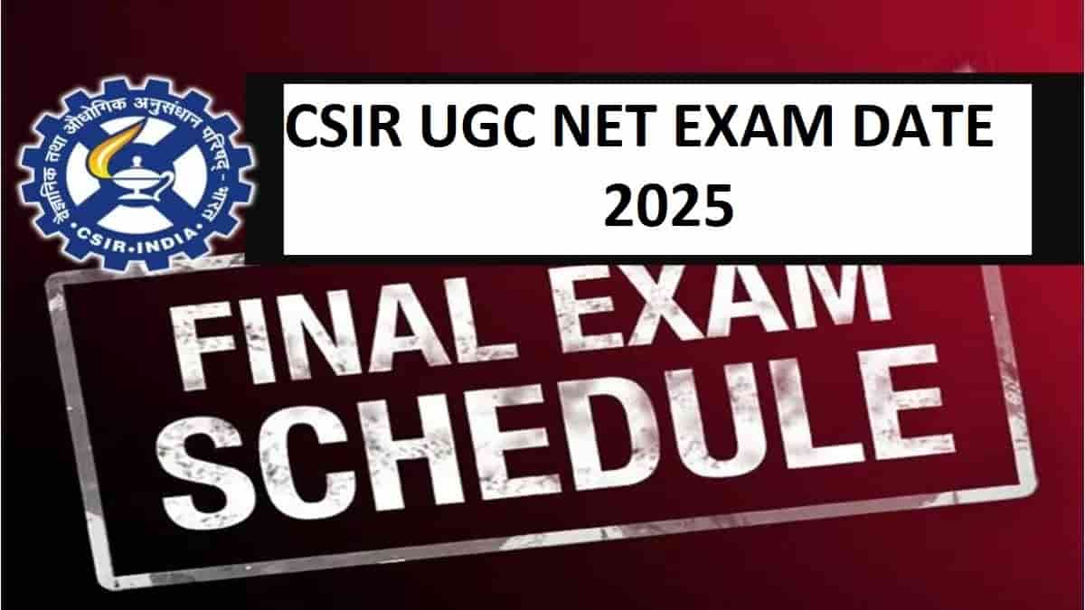 NTA CSIR UGC NET Exam Date 2025 OUT at csirnet.nta.nic.in: December ... NTA CSIR UGC NET Exam Date 2025 OUT at csirnet.nta.nic.in: December ...