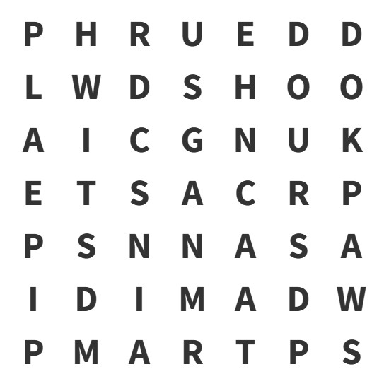 Word Search Puzzle: Find the word 'MARK' in 8 seconds!