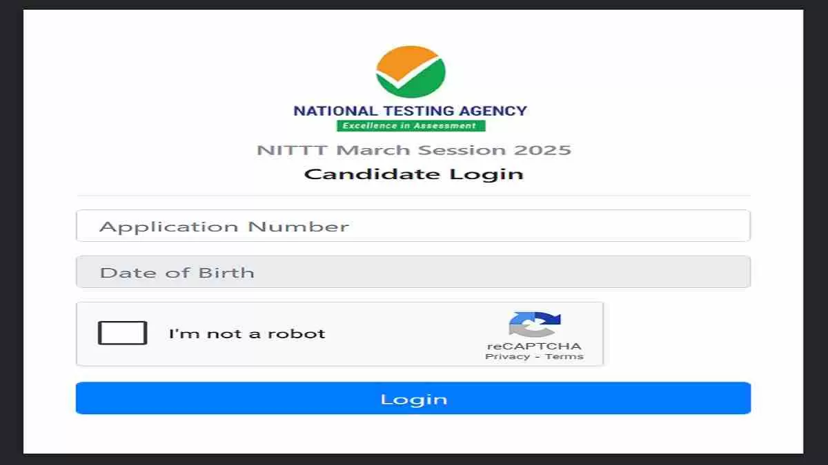 [Link Active] NITTT March Admit Card 2025 Out at nta.ac.in: Here's Hall ...