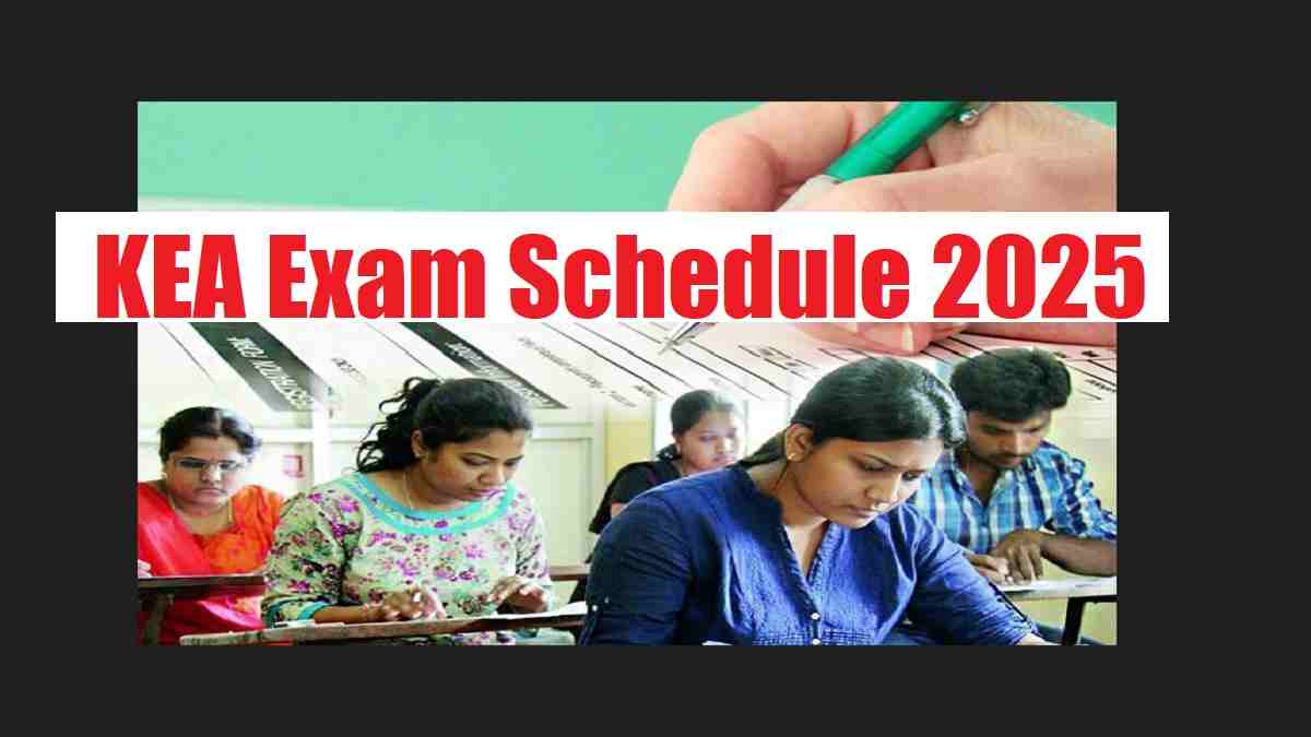 KEA Exam Schedule 2025 Out for Kannada Language Test: Check Karnataka ...