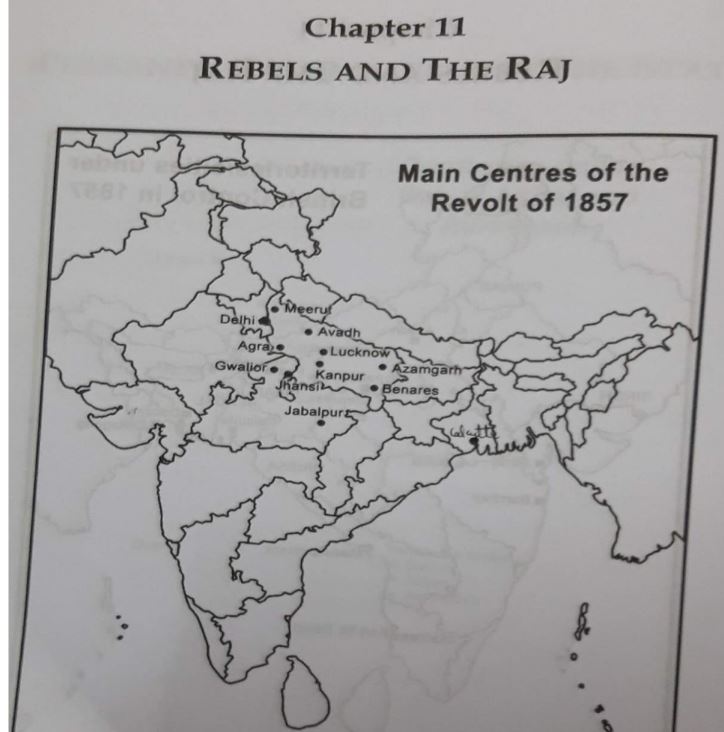 CBSE Class 12 History Important Map Questions 2025