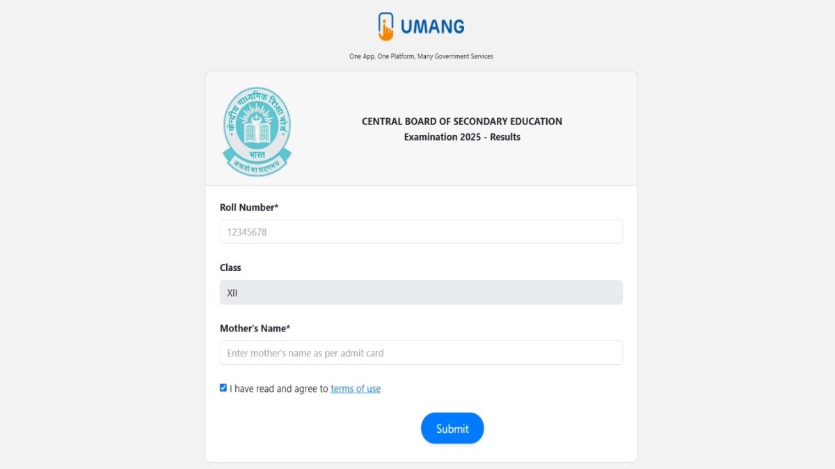 Umang CBSE Result 2025 OUT: CHECK Class 10th, 12th Results using Umang ... Umang CBSE Result 2025 OUT: CHECK Class 10th, 12th Results using Umang ...