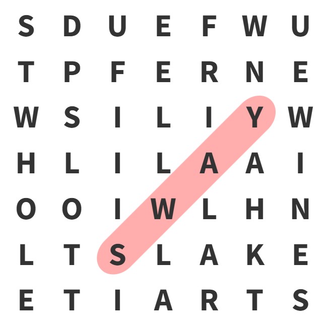 Find the word 'SWAY' in this word puzzle in 8 seconds!