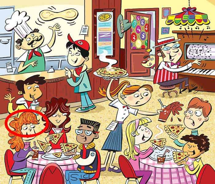Only 2% with keen eyes can spot the word 'YUMMY' in 5 seconds!