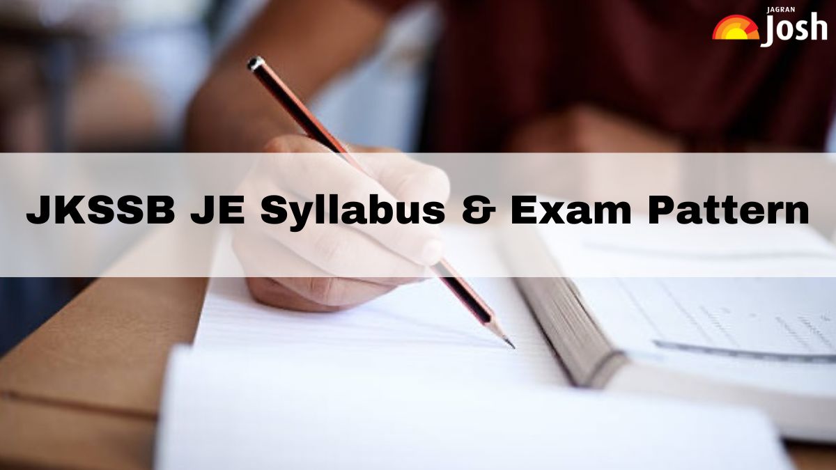 JKSSB JE Syllabus 2025 & Exam Pattern: Check Subject-Wise Topics & Download PDF