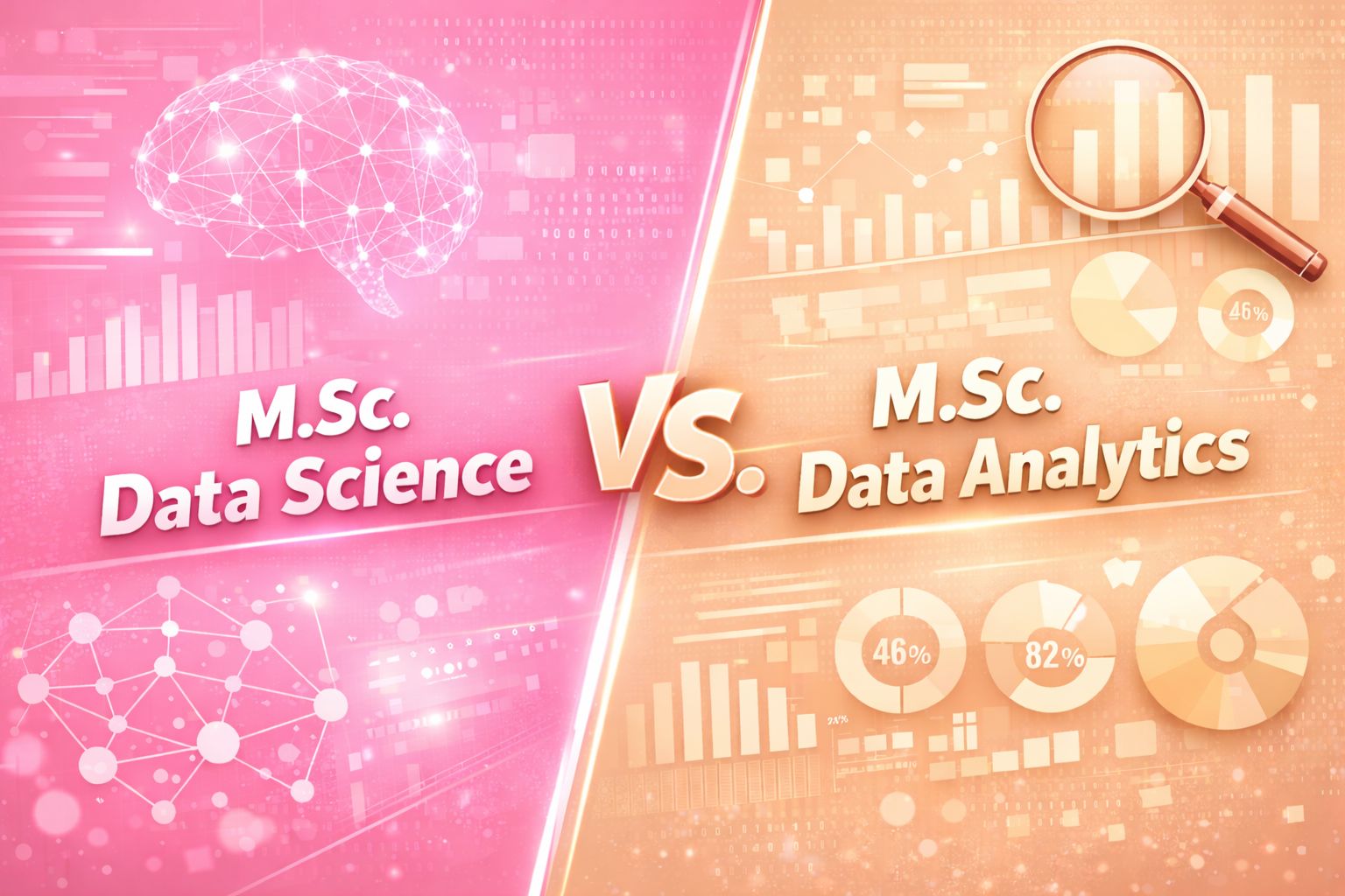 M.Sc Data Science vs. M.Sc Data Analytics: Which One to Choose?