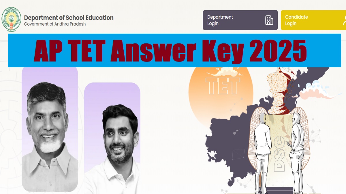 AP TET Answer Key 2025 OUT: Online Objection Window Opens at tet2dsc ...