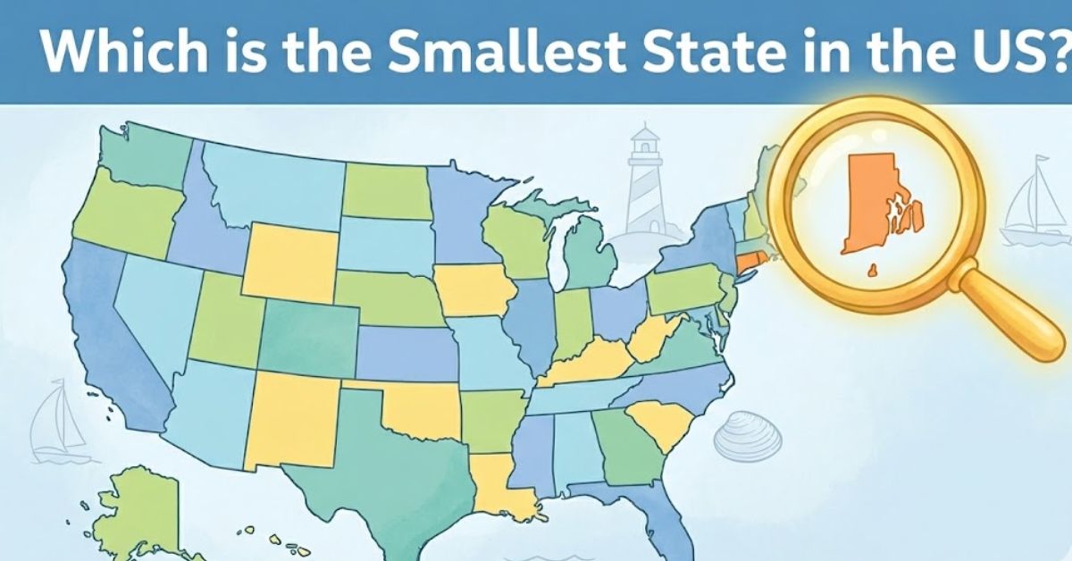 Which is the Smallest State in the US?