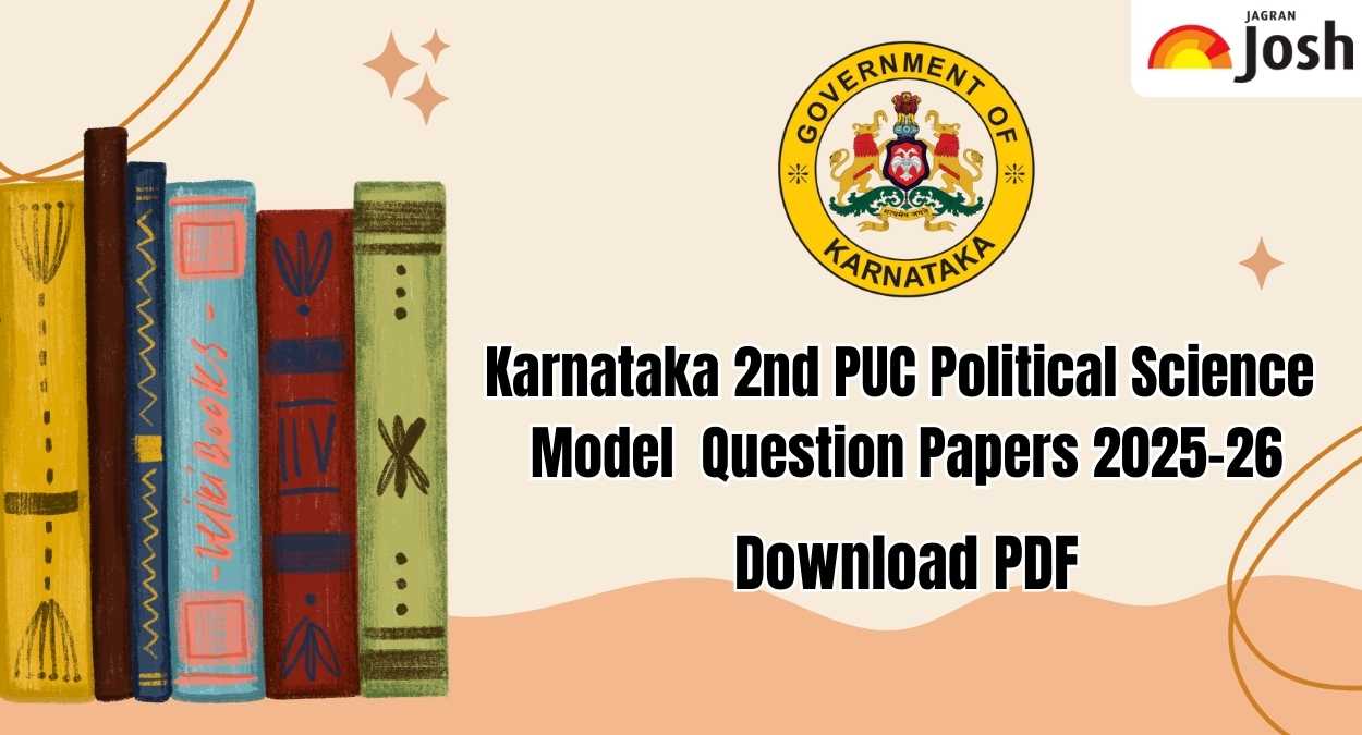 Karnataka 2nd PUC Political Science Model Question Papers 2025-26 ...