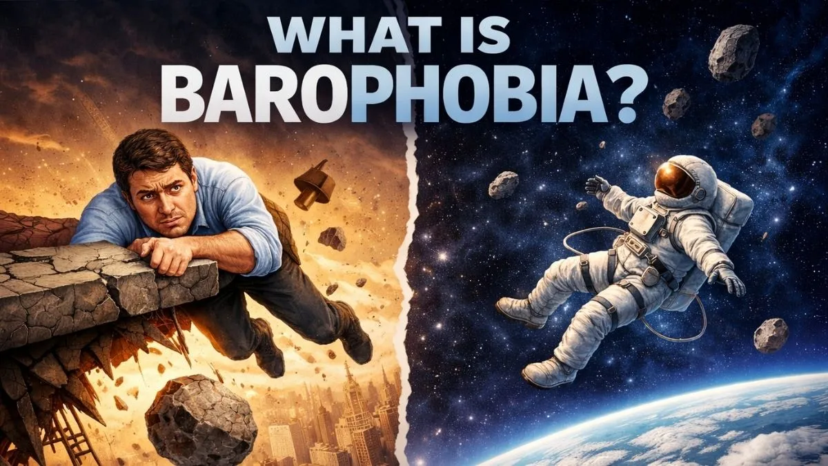 What is Barophobia?