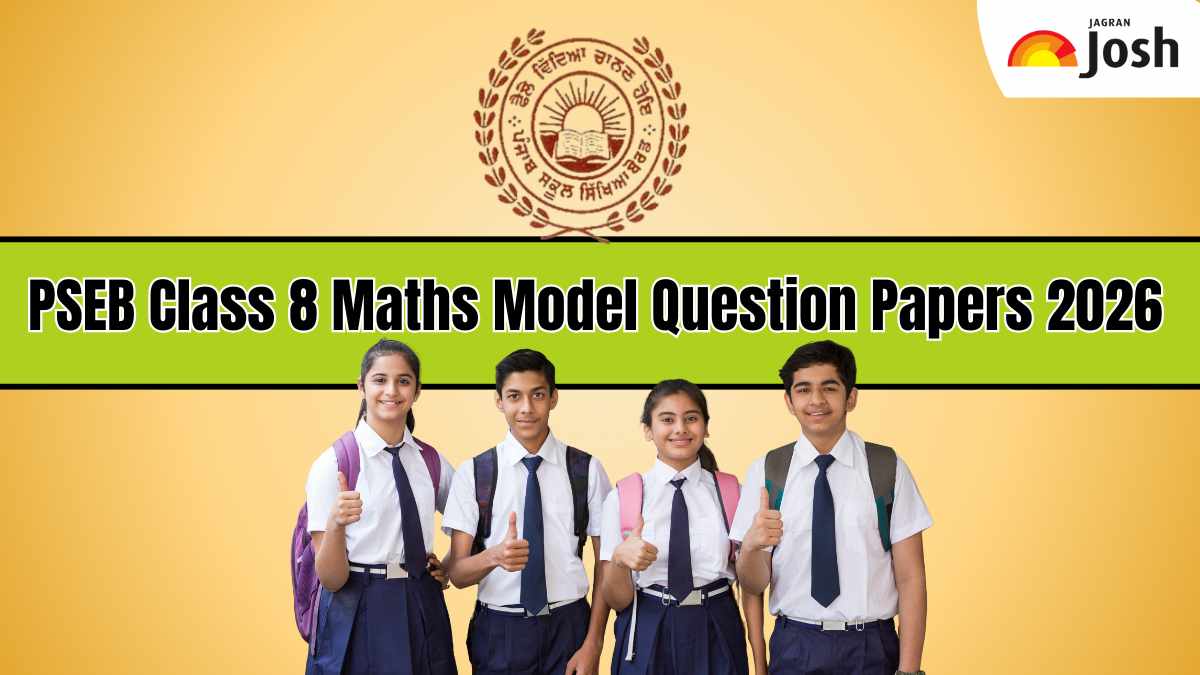 PSEB Class 8 Maths Model Question Papers 2026, Download PDF