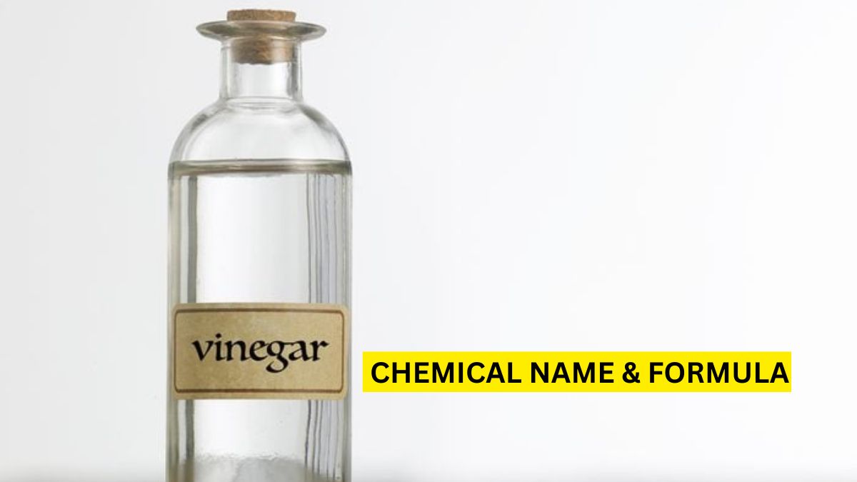 Chemical name and formula of vinegar, Check Here