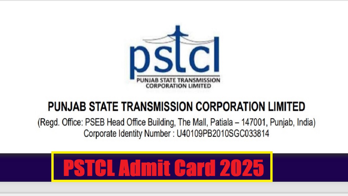 PSTCL Admit Card 2026 Releasing Soon at pstcl.org, Check Expected Date ...