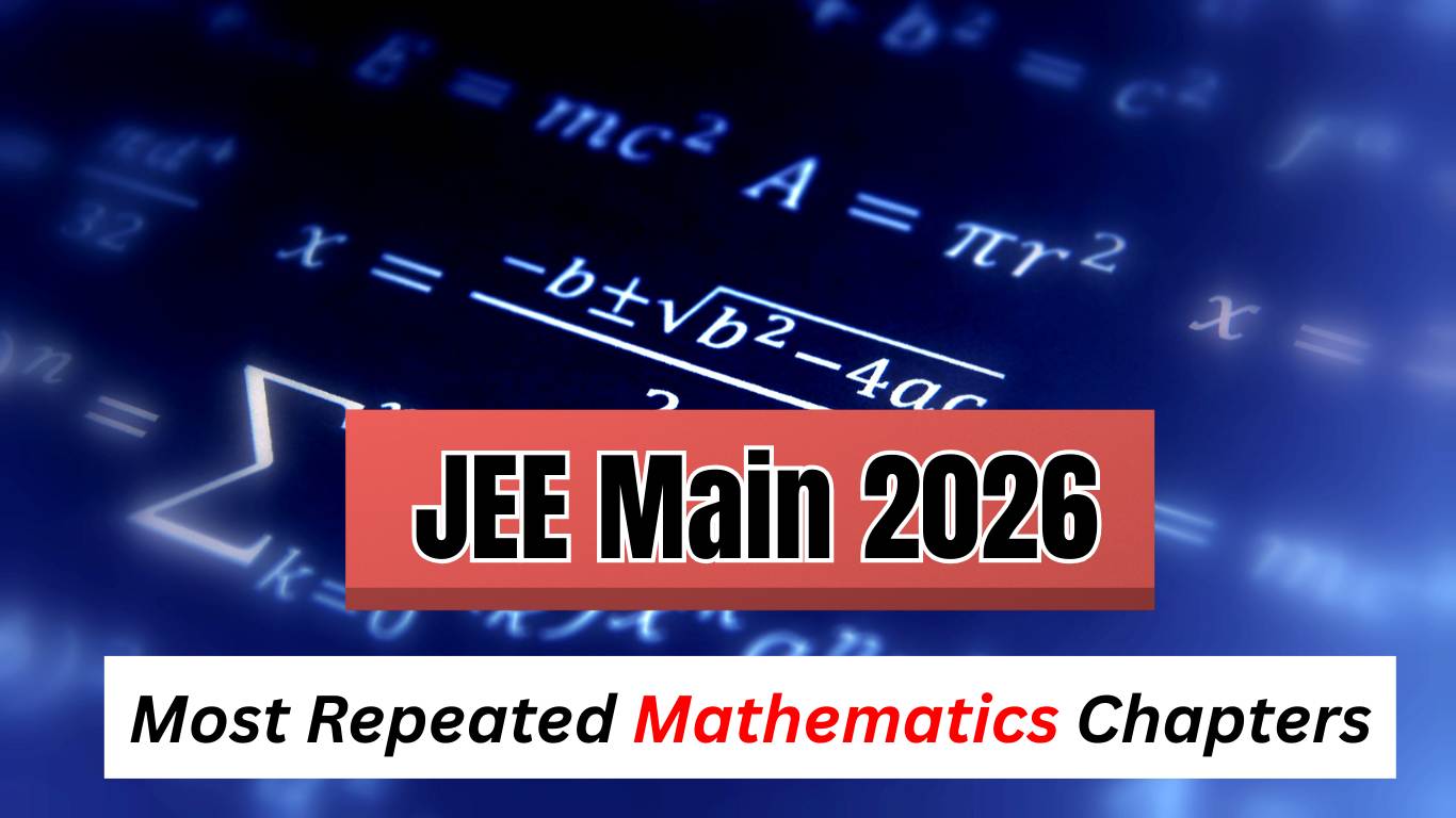 JEE Main 2026: Top 4 Maths Chapters for High Scores