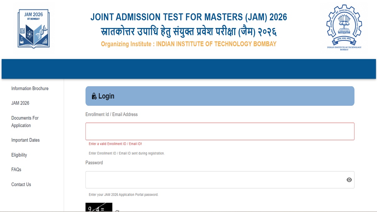 AM 2026 Admit Card: IIT Bombay Released Joint Admission Test Hall ...