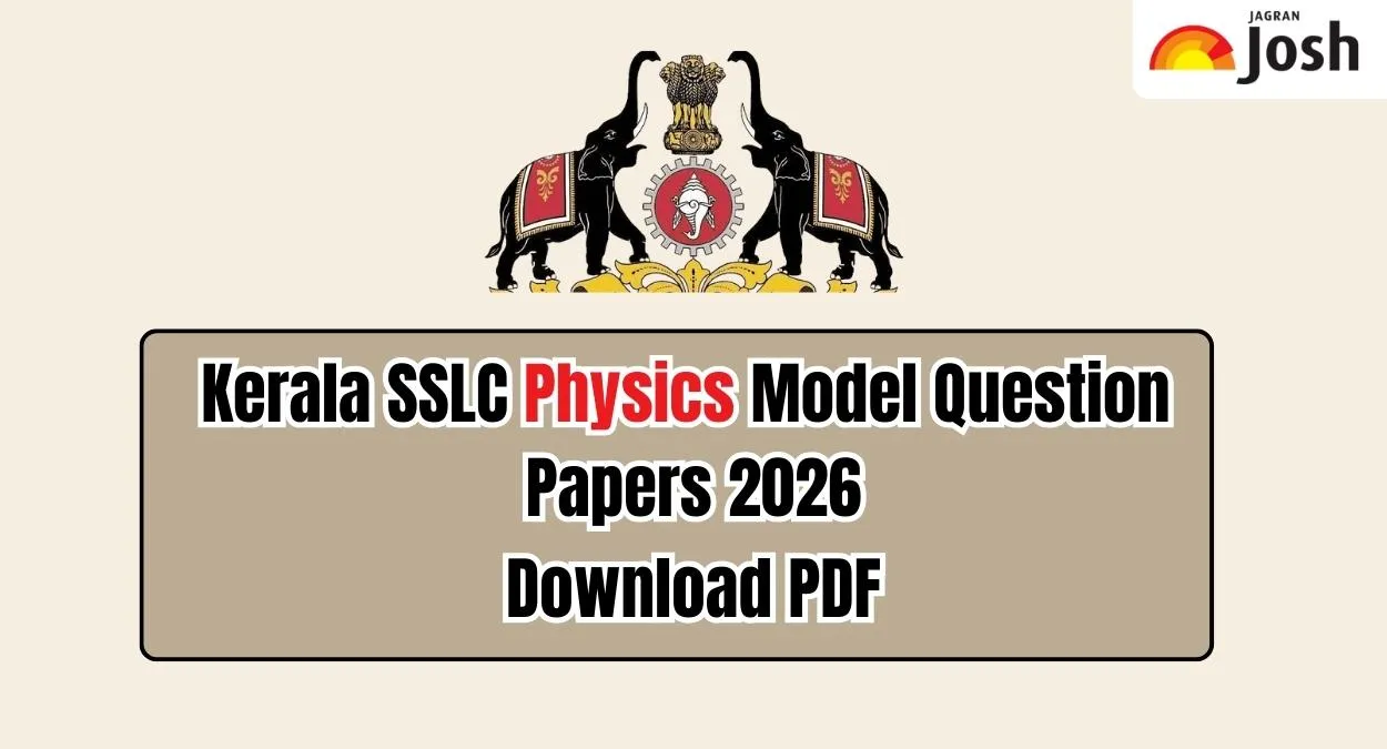 Kerala SSLC Physics Model Question Papers 2026, Download PDF