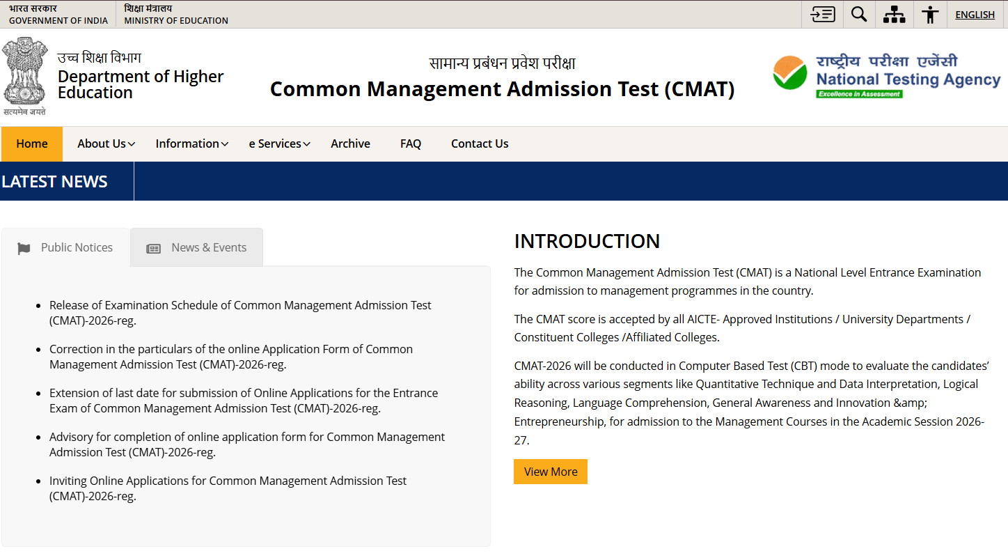 NTA CMAT City Intimation Slip 2026 Out Soon; Download Exam City Details ...