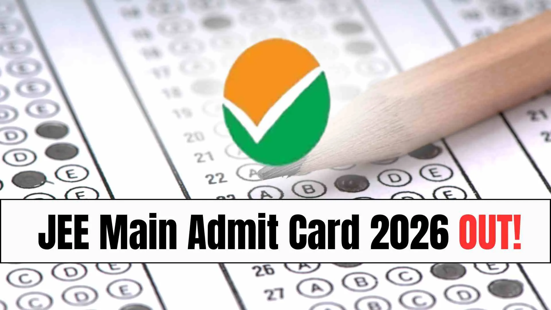 JEE Main Admit Card 2026: Download NTA Hall Ticket via Application ...