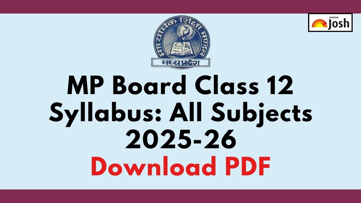 MP Board Class 10 Syllabus for All Subjects 2025-26, Download PDF
