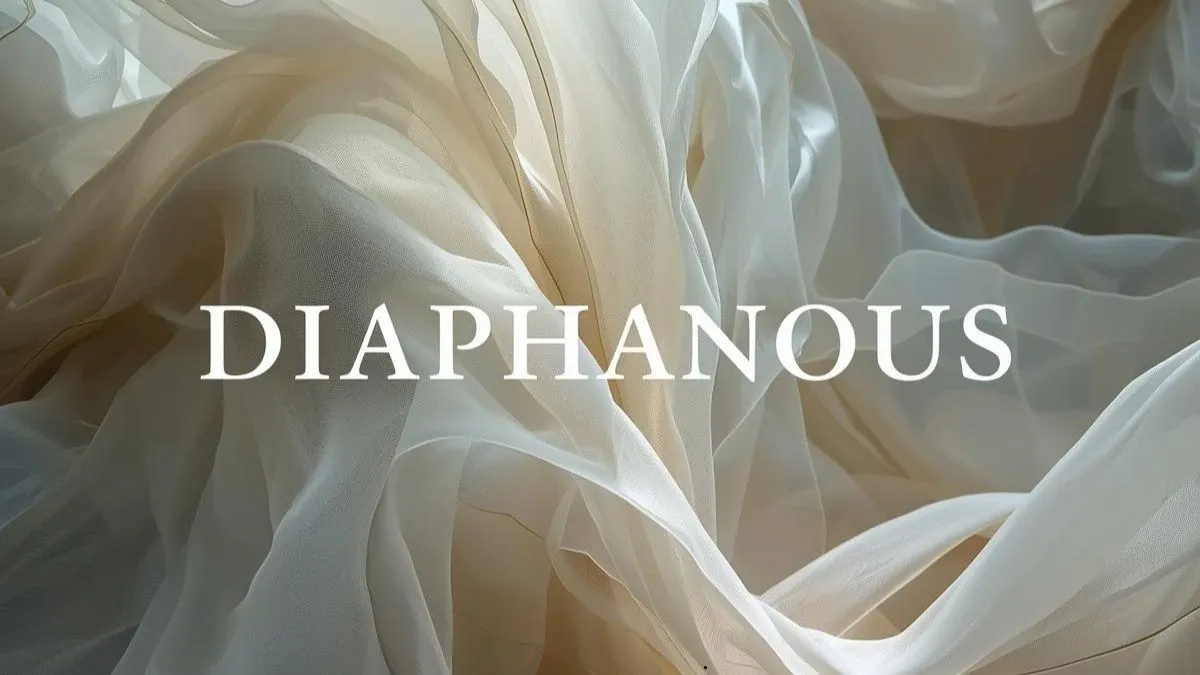 Word of the Day: Diaphanous