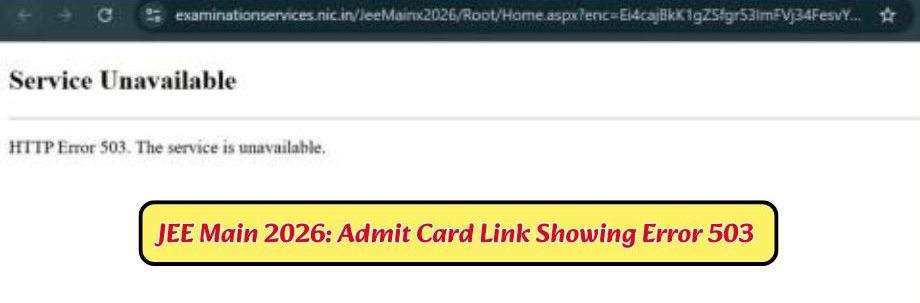 JEE Main 2026 Admit Card: Download Process, Self-Declaration Form & How ...