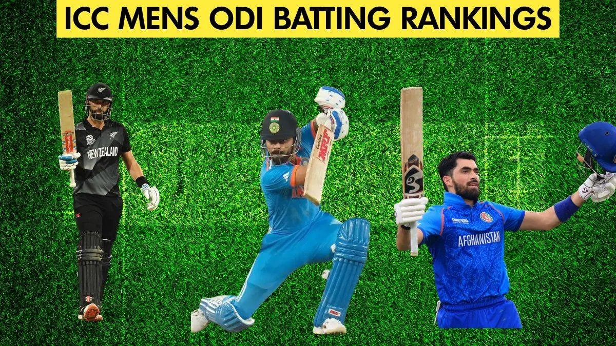 ICC ODI Batting Ranking (Updated January 2026)