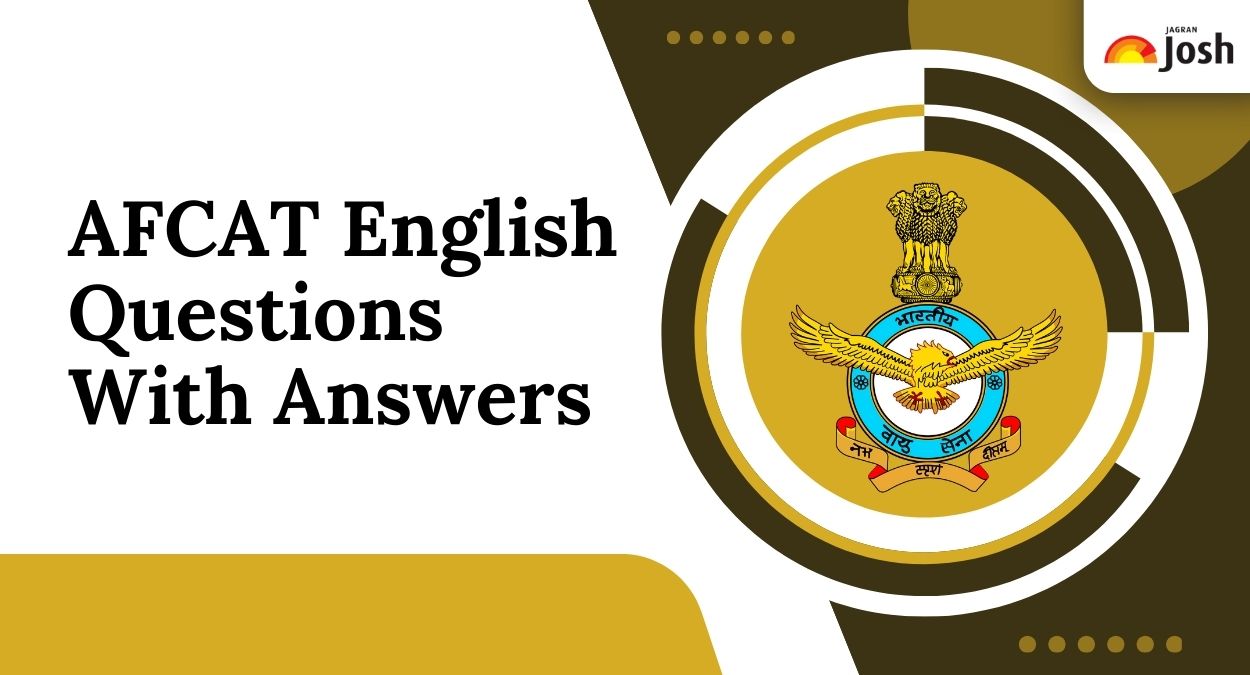 AFCAT English Questions With Answers for 2026 Exam: Check Important ...