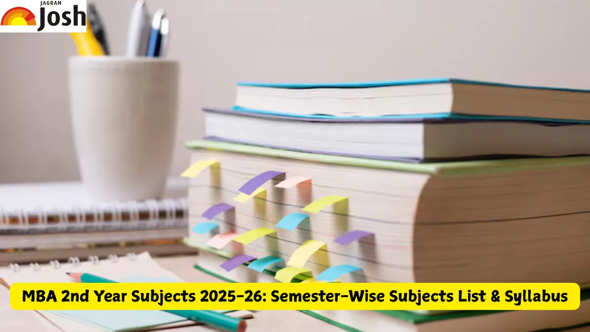 MBA 2nd Year Subjects 2025-26: Semester-Wise Subjects List & Syllabus