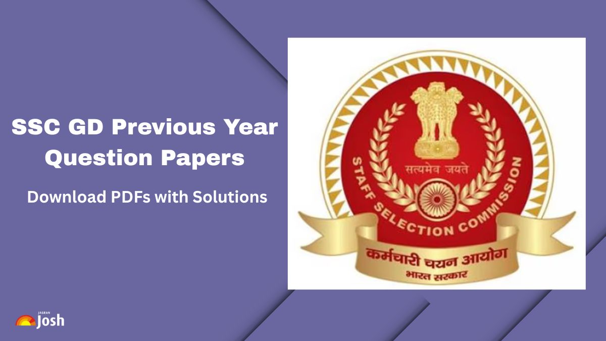 SSC GD Previous Year Question Paper with Solution PDFs